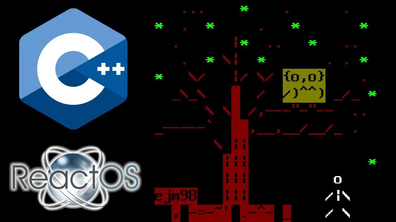 Creating A Text Based Graphics Engine In C From Scratch In Reactos