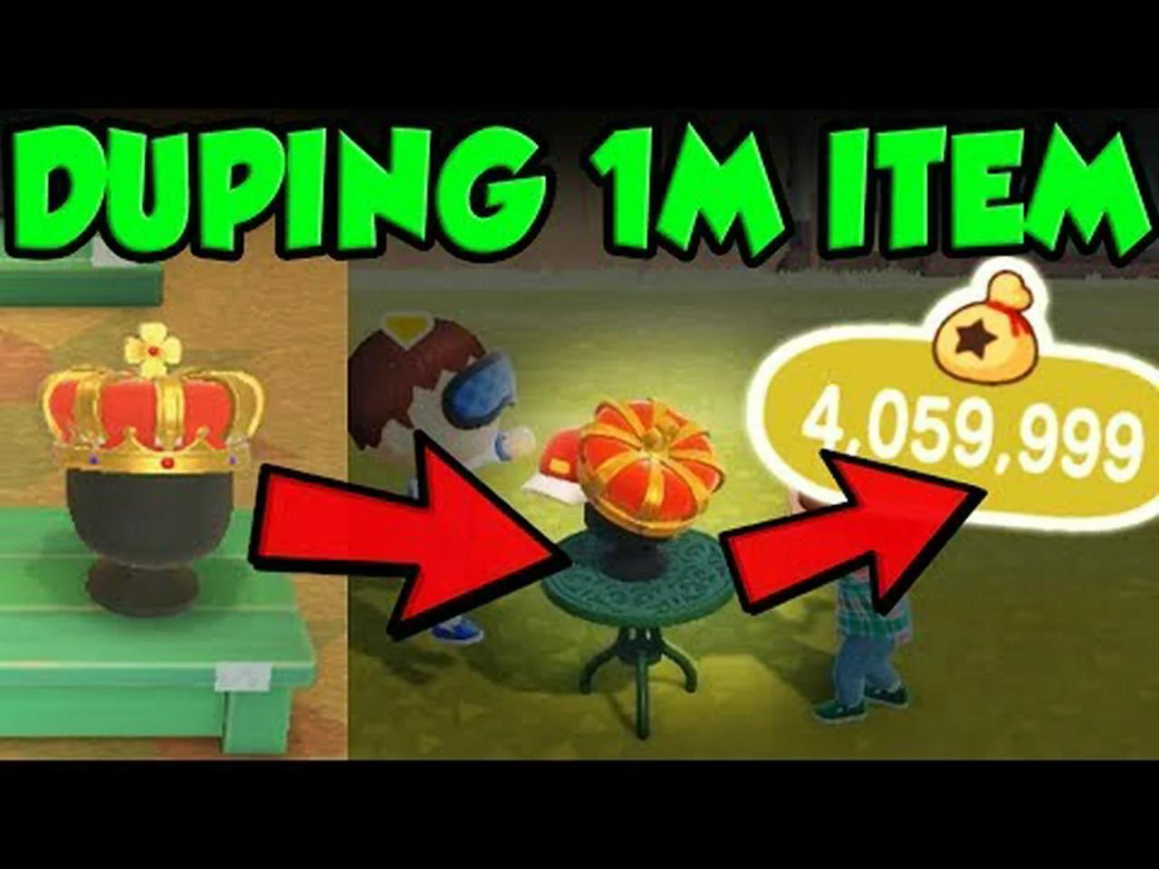 ANIMAL CROSSING NEW HORIZONS ROYAL CROWN DUPLICATION! Fastest Way To ...