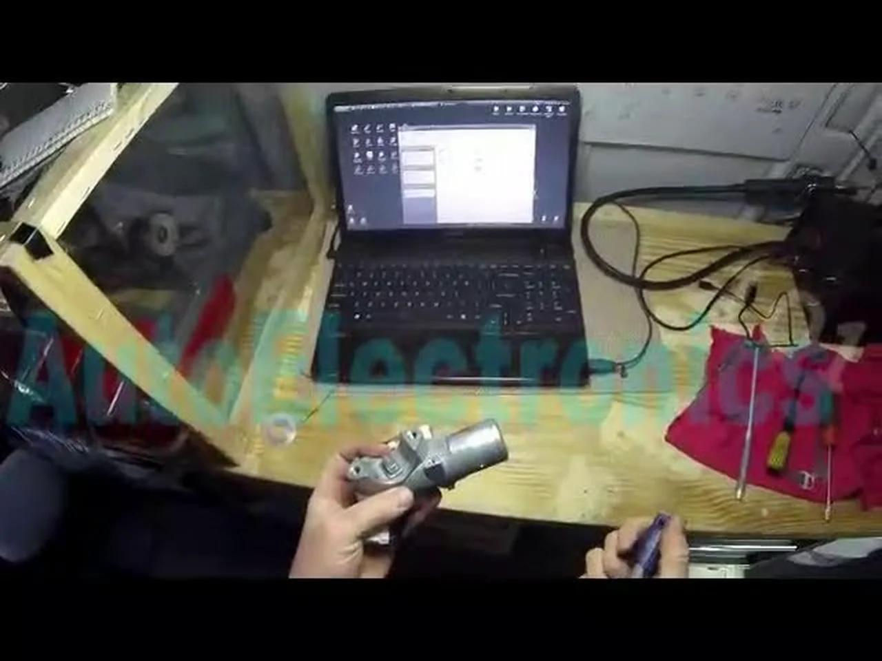 Disassembling and decoding 2000-2005 NISSAN, INFINITI Ignition lock cylinder for KEY MAKE or REPAIR