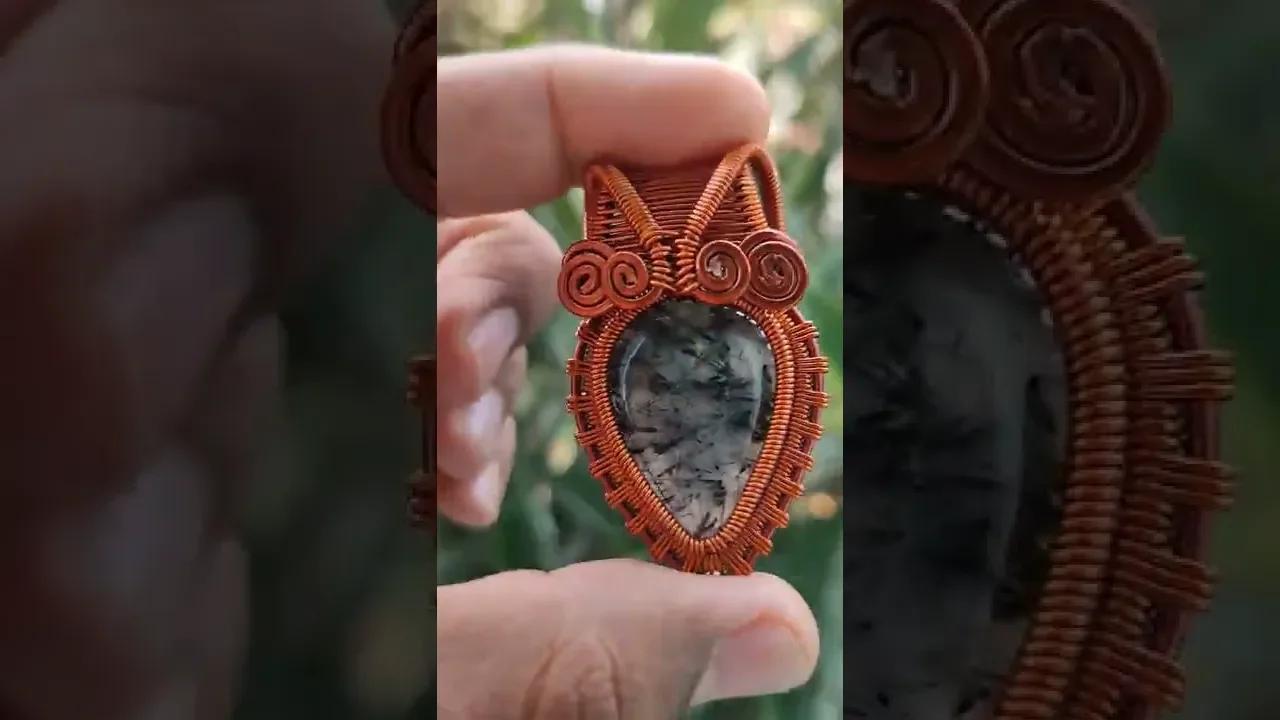 DIJES CON COBRE| COLGANTES EN WIRE WRAPPING| ¡COMO HACER DIFERENTES ...