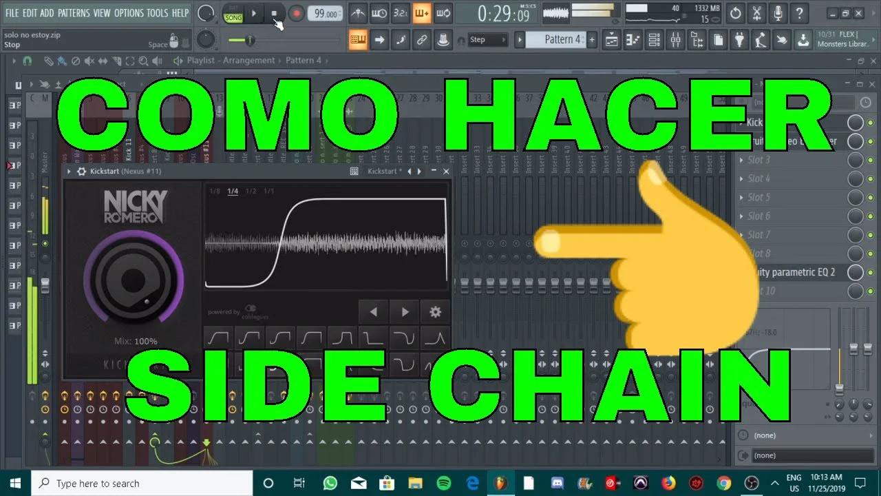 Como hacer el SIDECHAIN en FL STUDIO