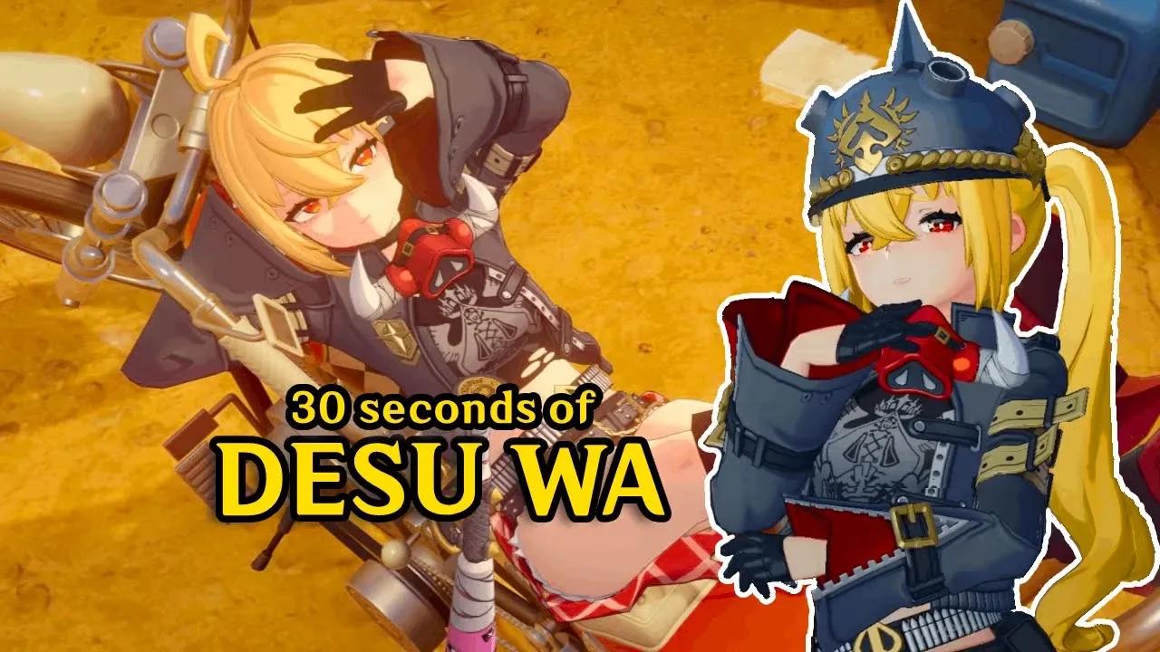 30 seconds of Desu Wa