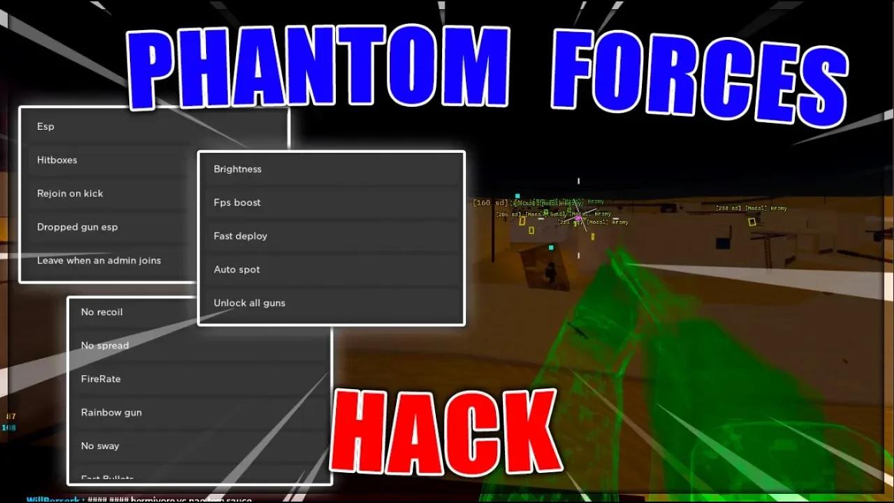 NEW Phantom Forces Script Hack | OP Silent Aim, Aimbot, ESP & More ...