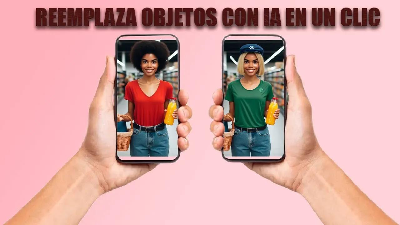 Reemplaza objetos en tus fotos con un clic: ¡App de Inteligencia Artificial para Android!