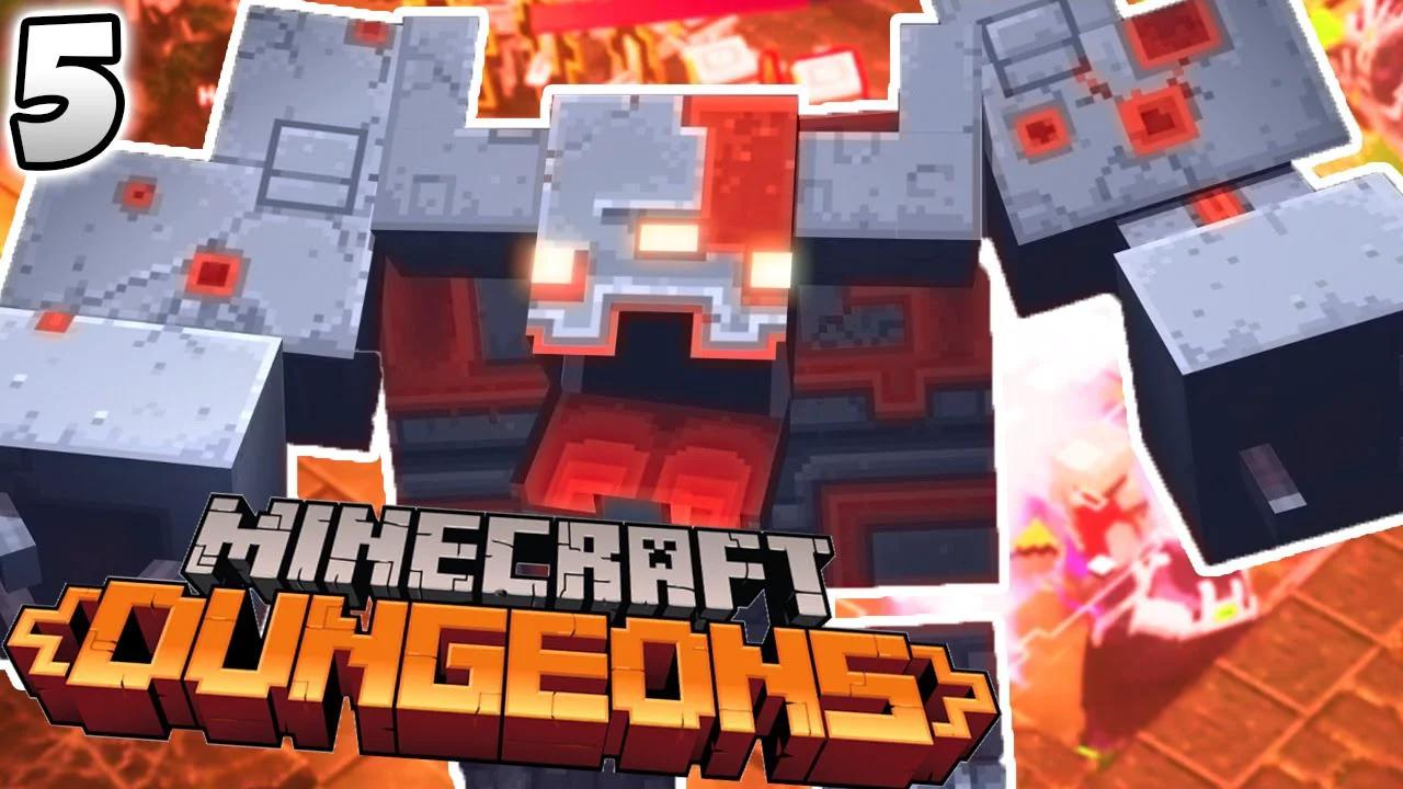 THE REDSTONE MONSTROSITY | Minecraft: Dungeons Co-op w/ Nate [5]