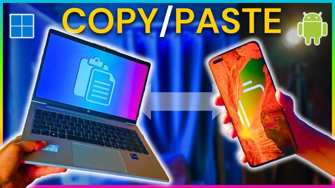 Easily Copy Paste Text Between Android And Windows 9229