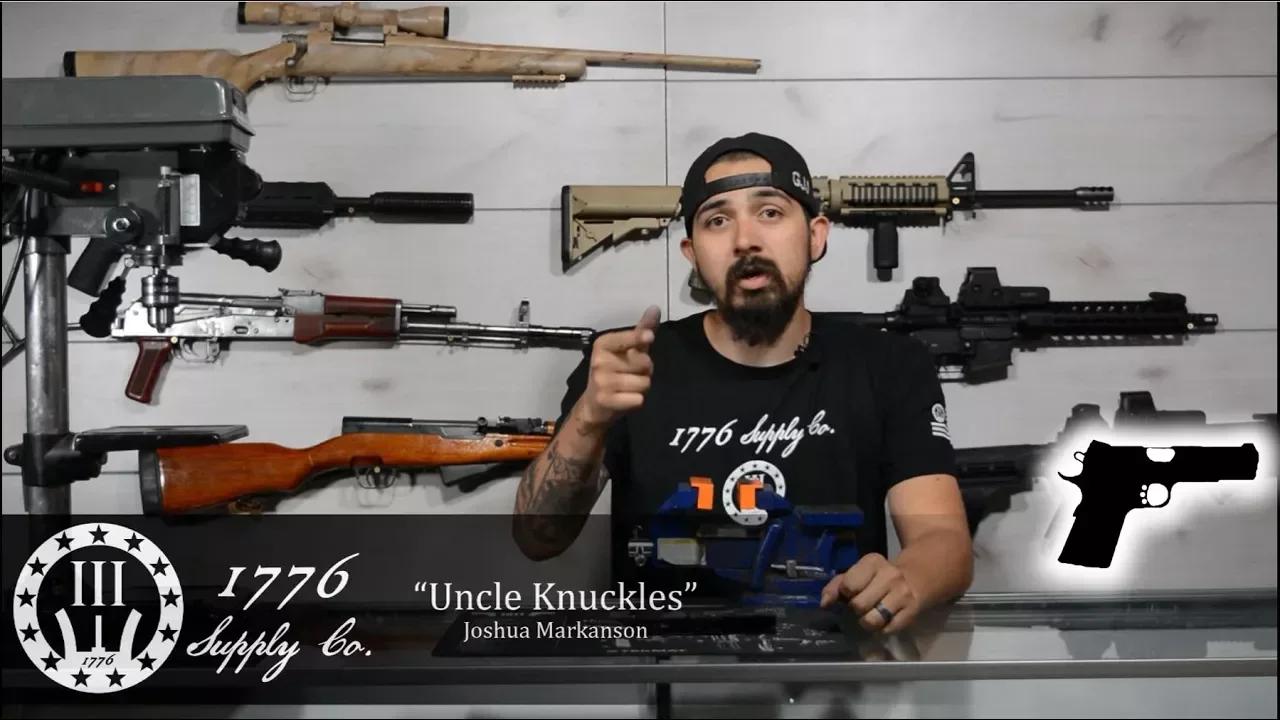 How to cut 80 percent 1911frame,using phantom jig.