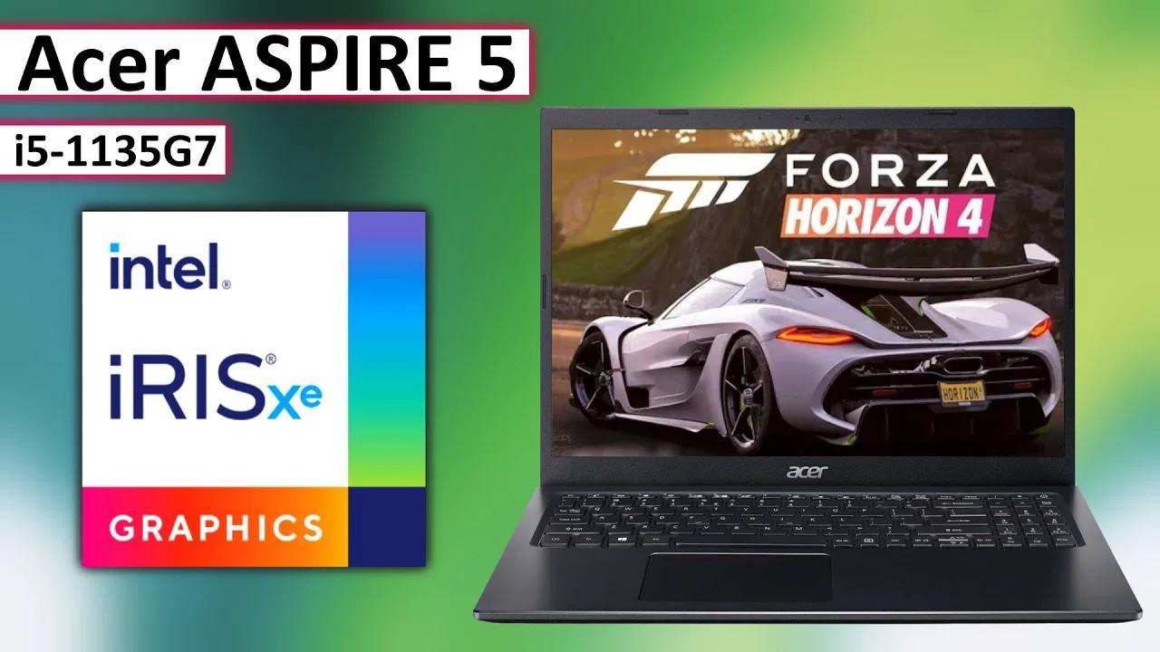 Forza Horizon 4 - Acer Aspire 5 A515-56 benchmark gameplay | i5-1135G7 ...