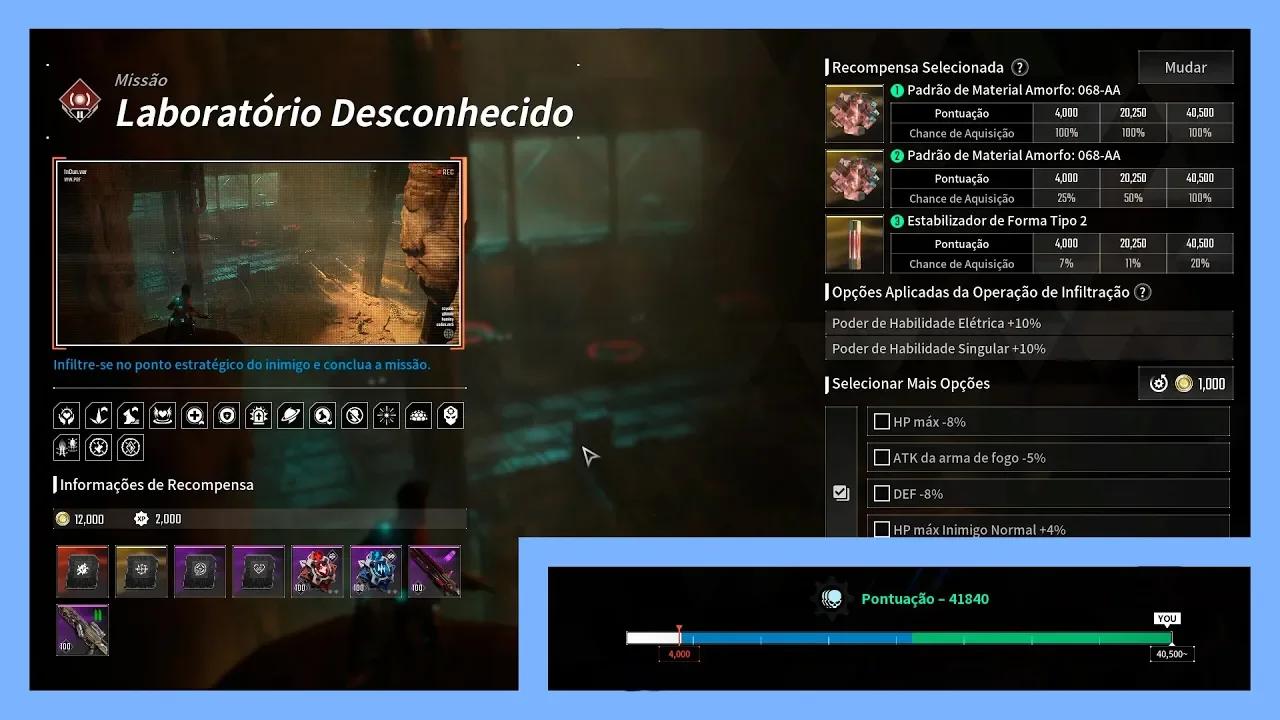 ⚙️The First Descendant - Laboratório Desconhecido (Difícil)