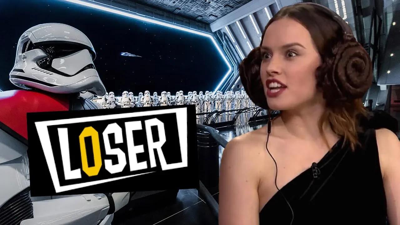 Daisy Ridley makes the Gina Carano situation all about her! Winks at ...
