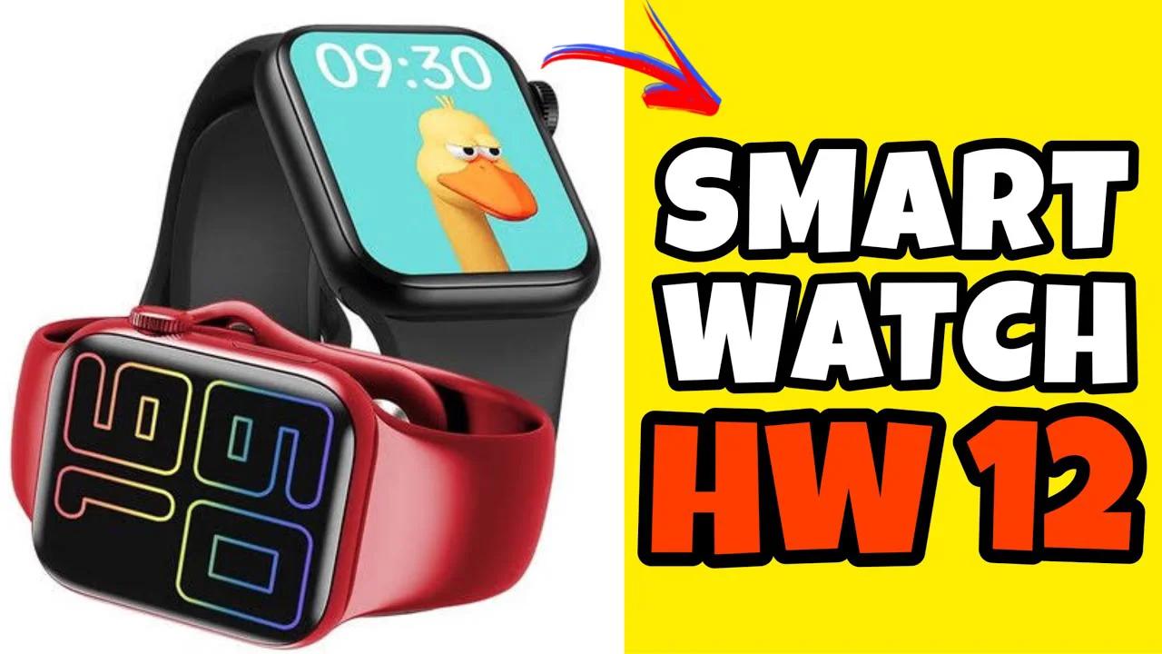 SMARTWATCH VWAR HW12 UNBOXING / REVIEW - SMARTWATCH HW12
