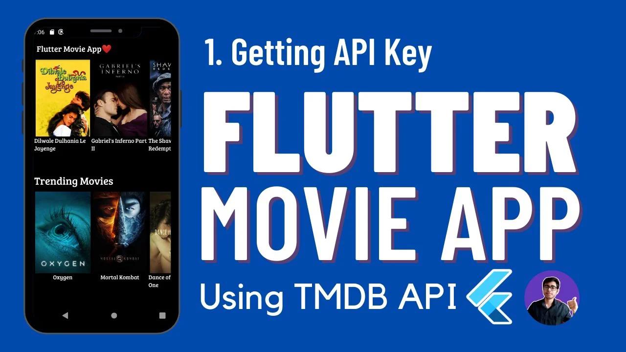 Part 1 - Getting API Key | Flutter Movie App using TMDB API | Flutter Complete App Tutorial