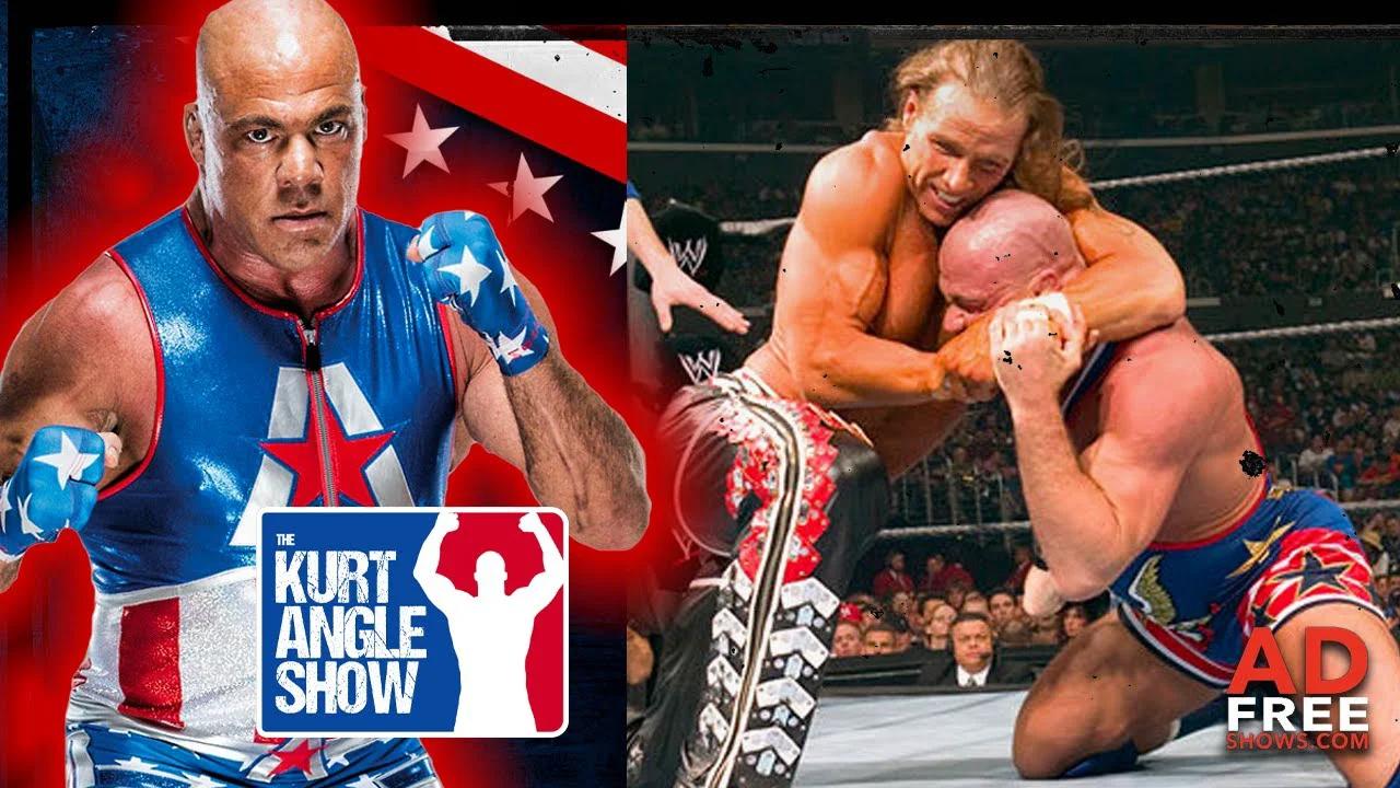 Kurt Angle Watchs His WWE Vengeance Classic With Shawn Michaels