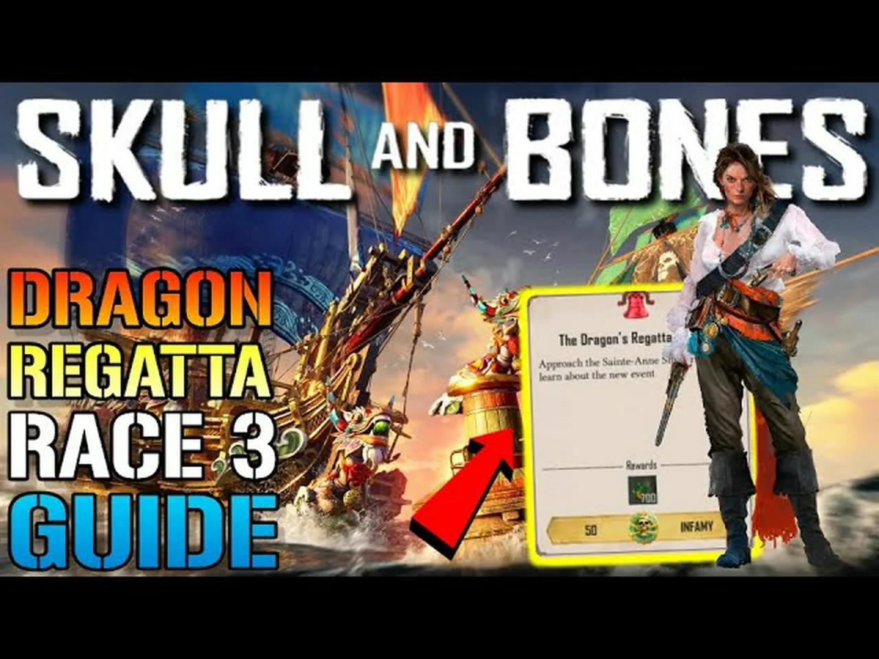 Skull & Bones: "Dragons Regatta" Series Race 3! Best Route & Rewards ...