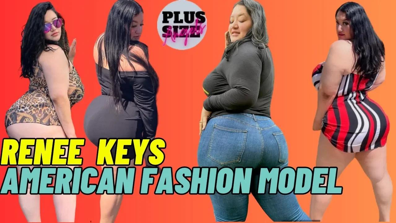 Renee Keys American Plussize Fashion Model, Influencer, Tiktoker, Body Measurements, Biography, wiki