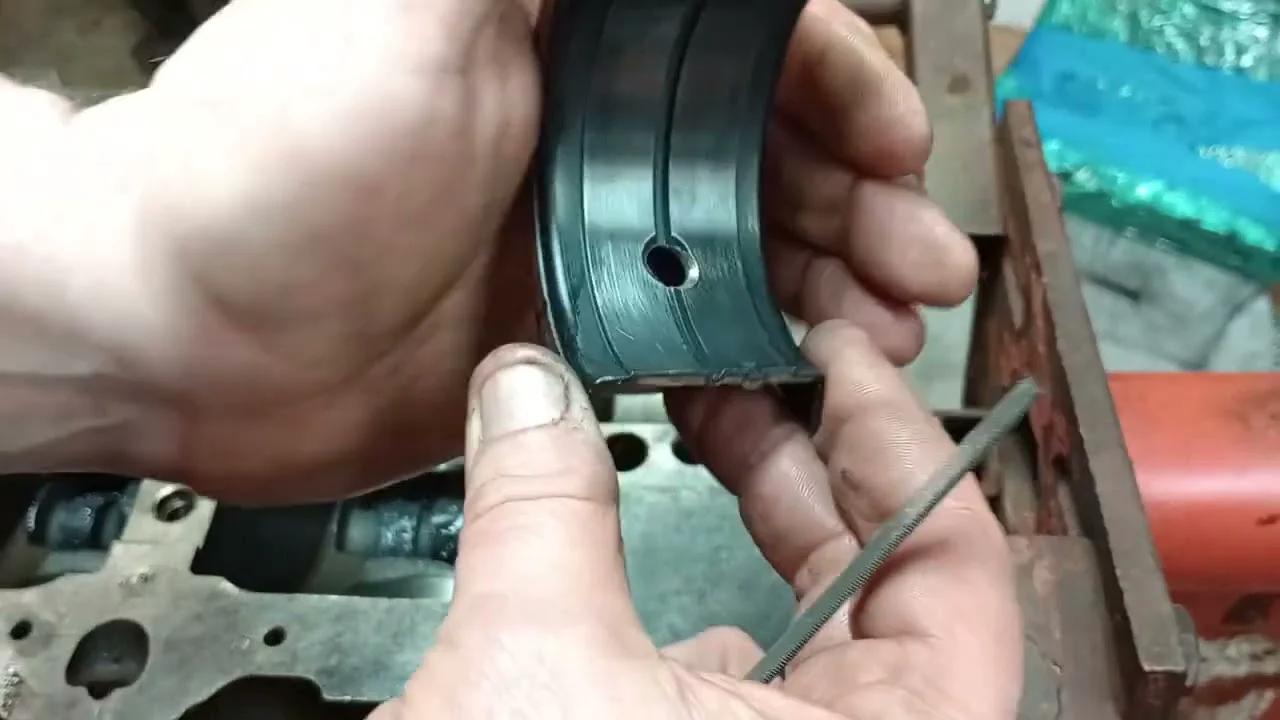 Small Block Chevy Rear Main Bearing Mod's, Thrust Oiling Mod's & Oil ...