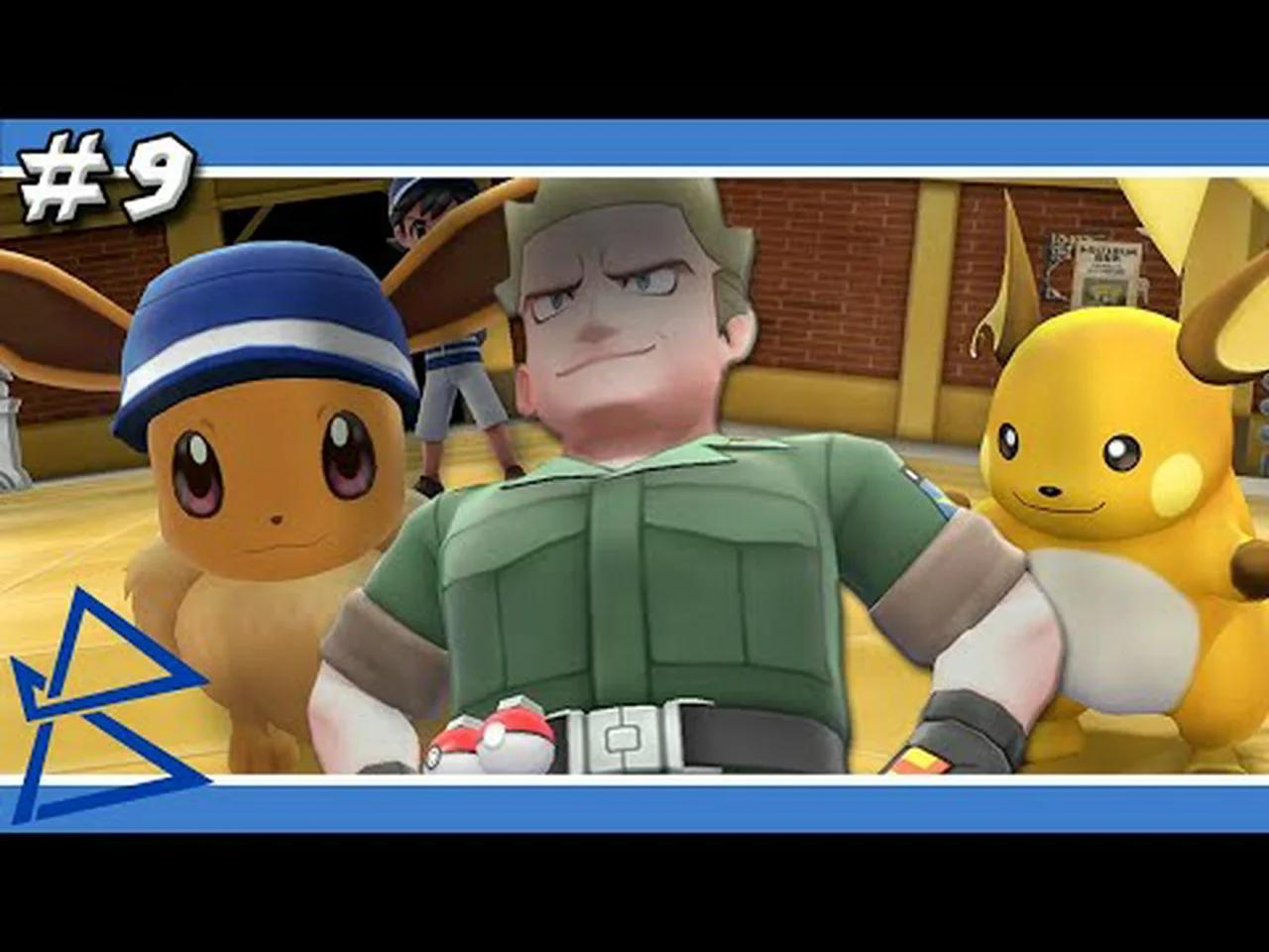 Using Steroids against Lt. Surge (Don't do drugs, kids) | Pokemon Let's ...