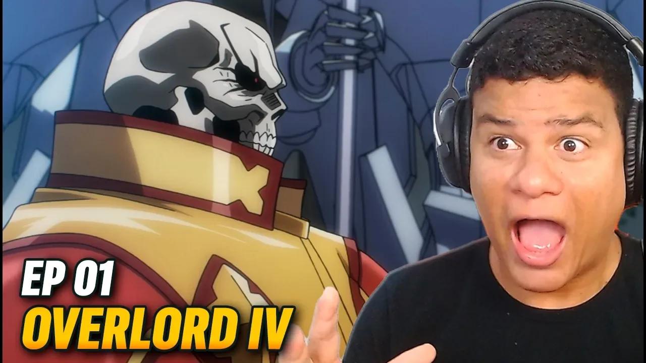OVERLORD IV | EPISODIO 01 DUBLADO | React Anime Pro