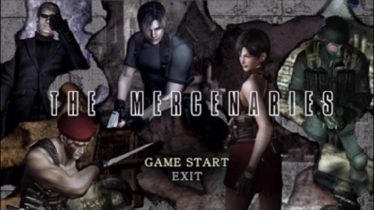 Resident Evil 4 The Mercenaries Main Menu Extended Music Theme