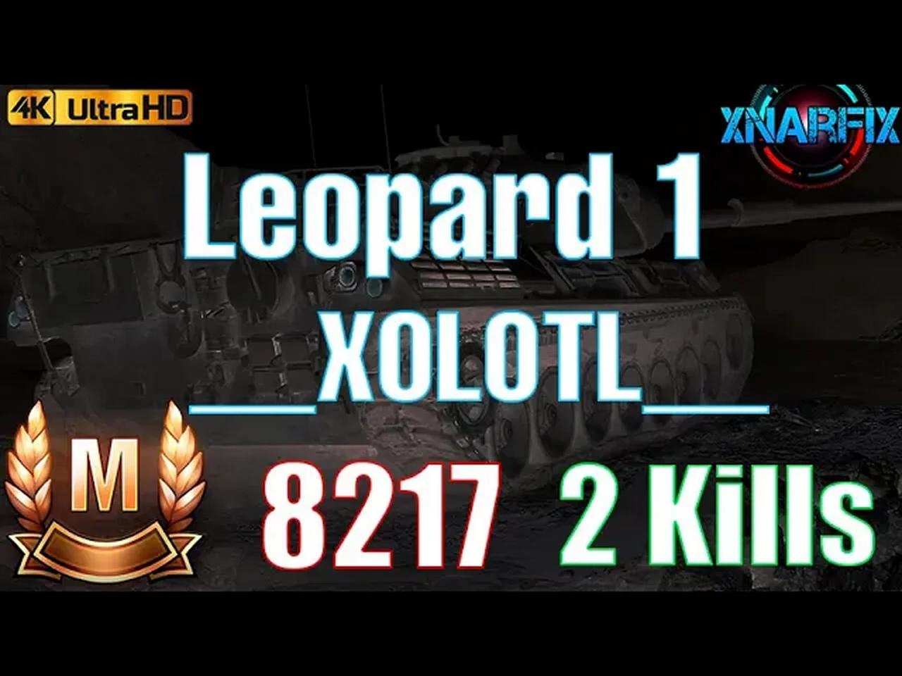 Leopard 1 - Abbey - 8217 dmg - 2 kills - ACE