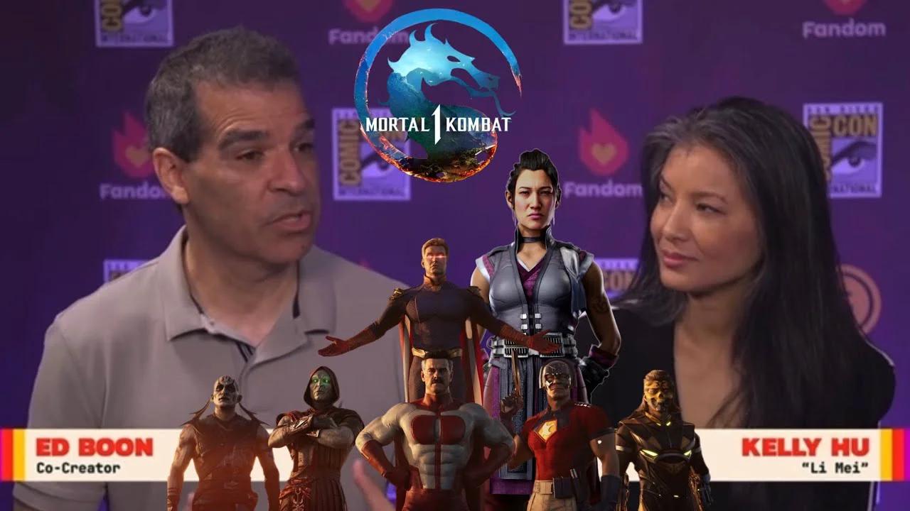 Mortal Kombat 1 Ed Boon & Kelly Hu Talk Li Mei & Kombat Pack 1 & More