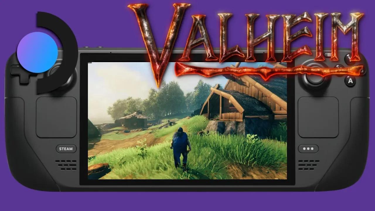 Steam Deck Gameplay - Valheim - Steam OS