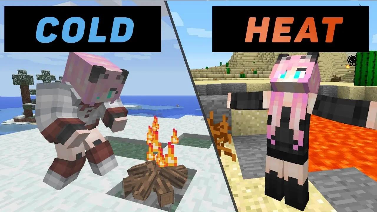 Top mods for temperature, heat and thirst for minecraft java