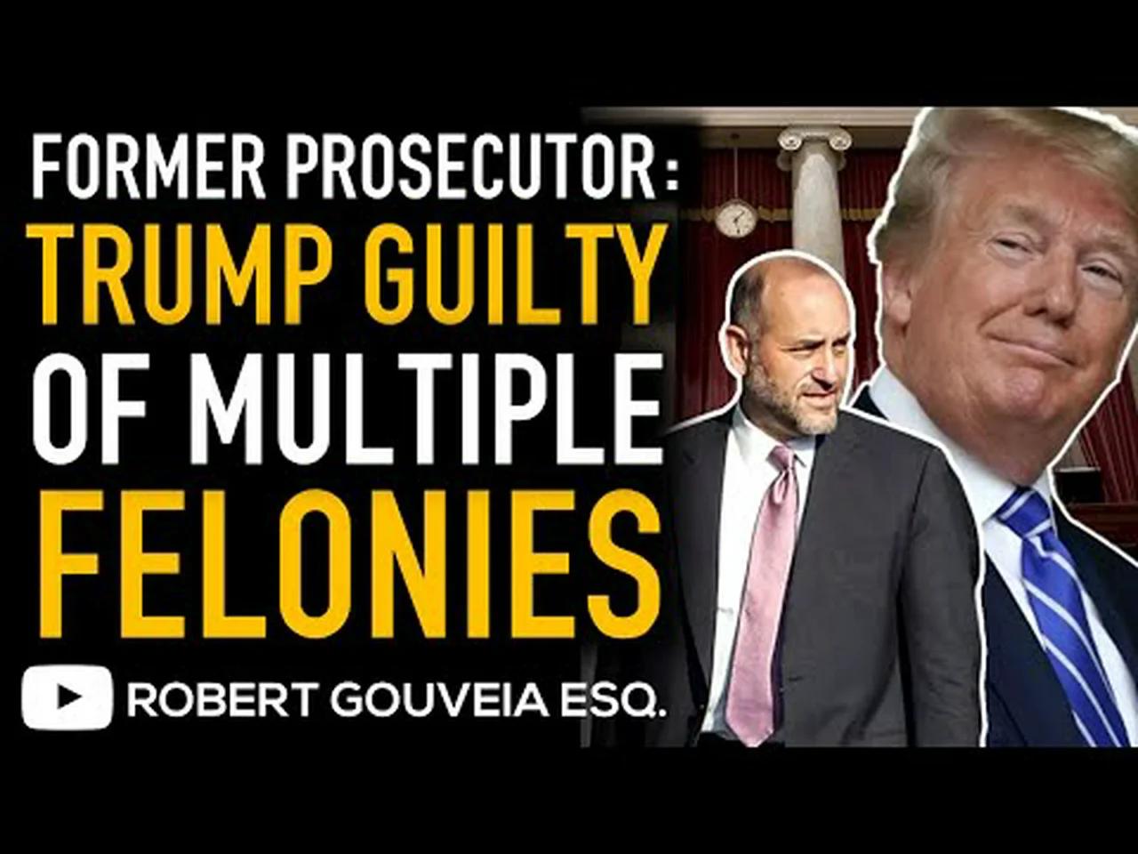 TRUMP GUILTY of MULTIPLE FELONIES According to RESIGNATION LETTER from ...