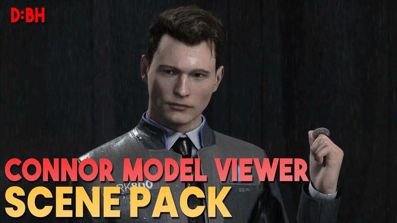 Connor Model Viewer Scene Pack || Detroit: Become Human || 1080p, 60 FPS