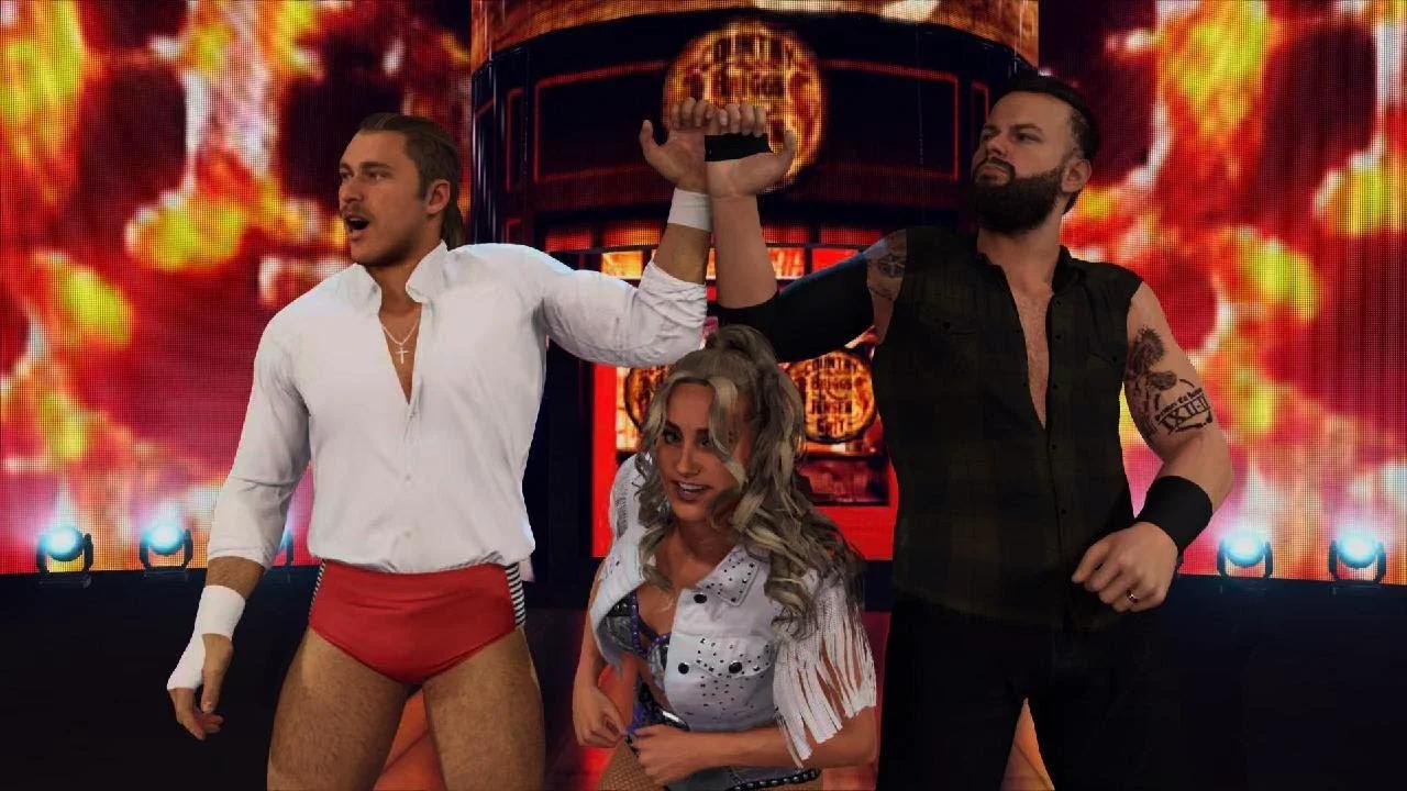 WWE 2K24 - Gigi Dolan VS Fallon Henely