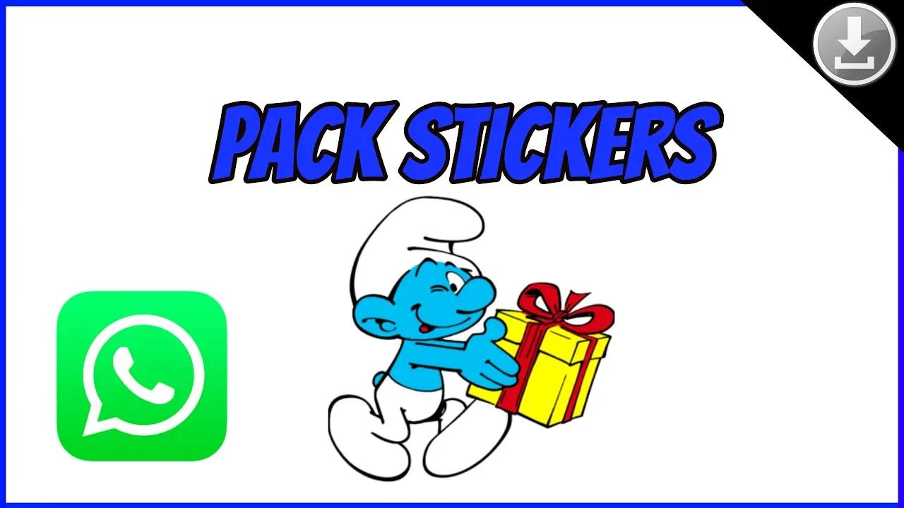 Pack De Stickers De Los Pitufos - Whatsapp Stickers Los Pitufos