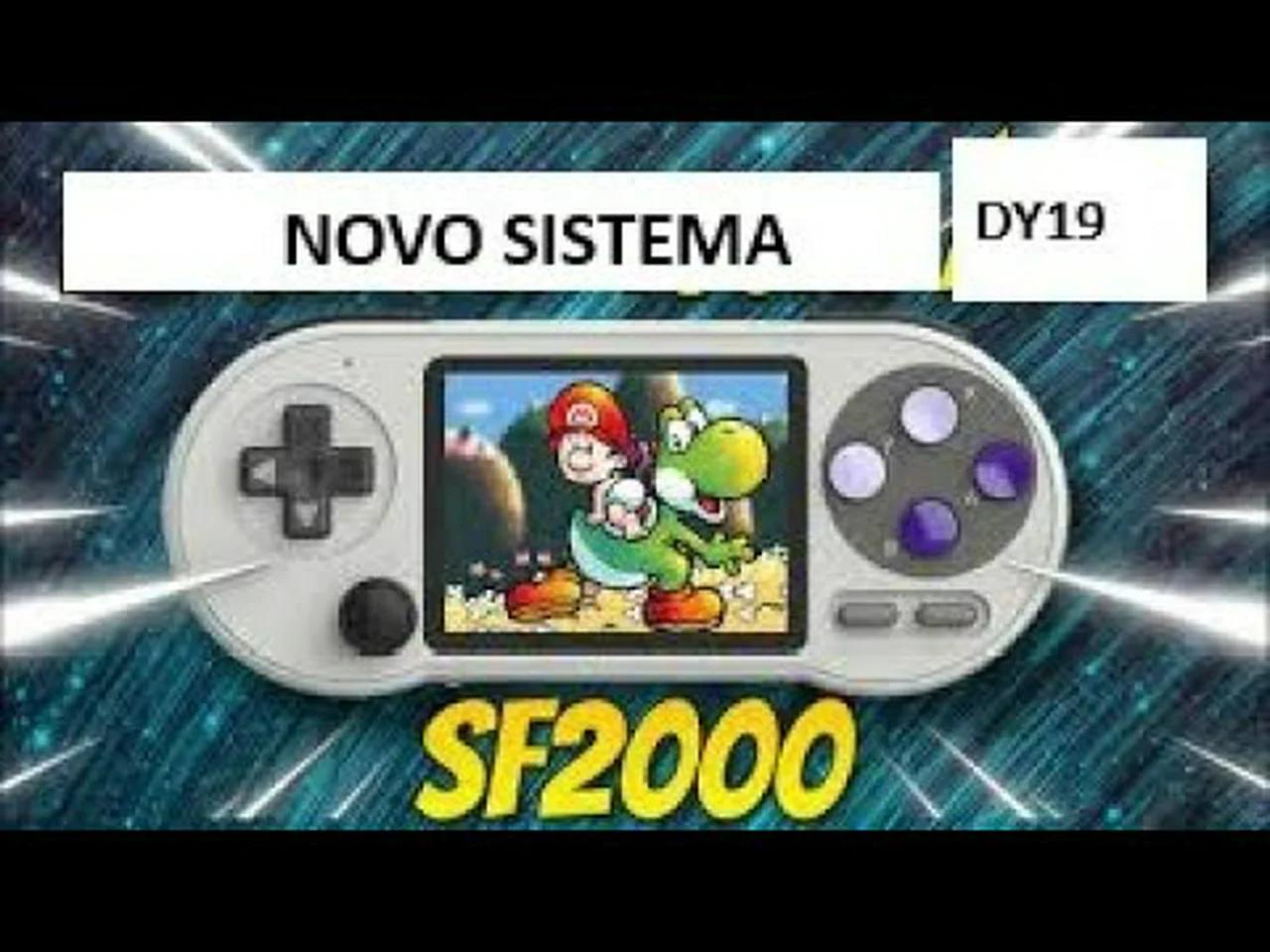 NOVO SISTEMA PARA O SF2000 DATA FROG #gameboy #sf2000 #supernintendo # ...