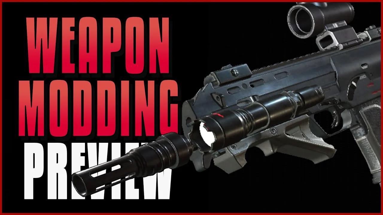 ZERO HOUR - WEAPON CUSTOMIZATION PREVIEW - (WIP Operation Black Dawn ...