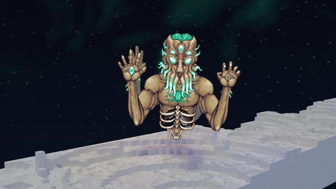 3D Modelling the Moon Lord (Terraria Boss)