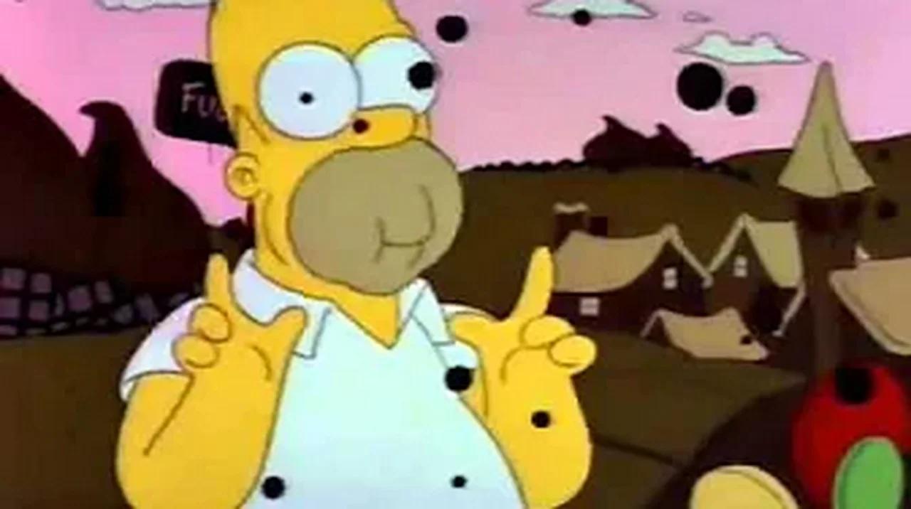 The Land of Chocolate Simpsons Clip