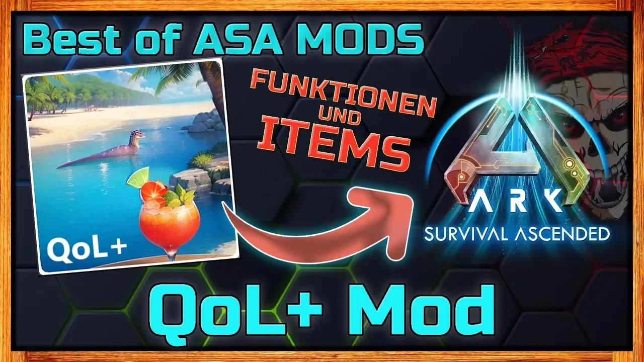 Best of ASA MODs ⭐ Die QoL Plus Mod und die vielen Funktionen | ARK ...