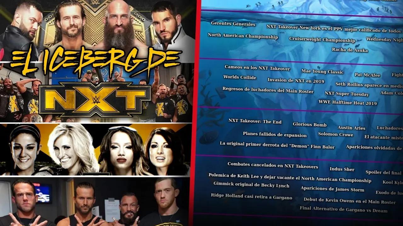 El ICEBERG de WWE NXT (Black and Gold) - Explicado | Sebastian Cage