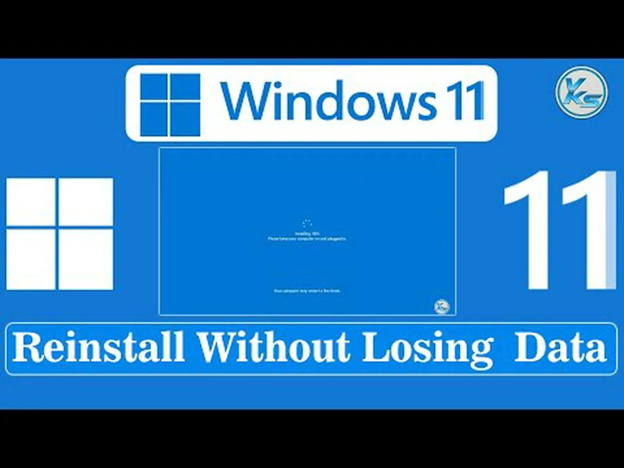 How To Reinstall Windows 11 Without Losing Data