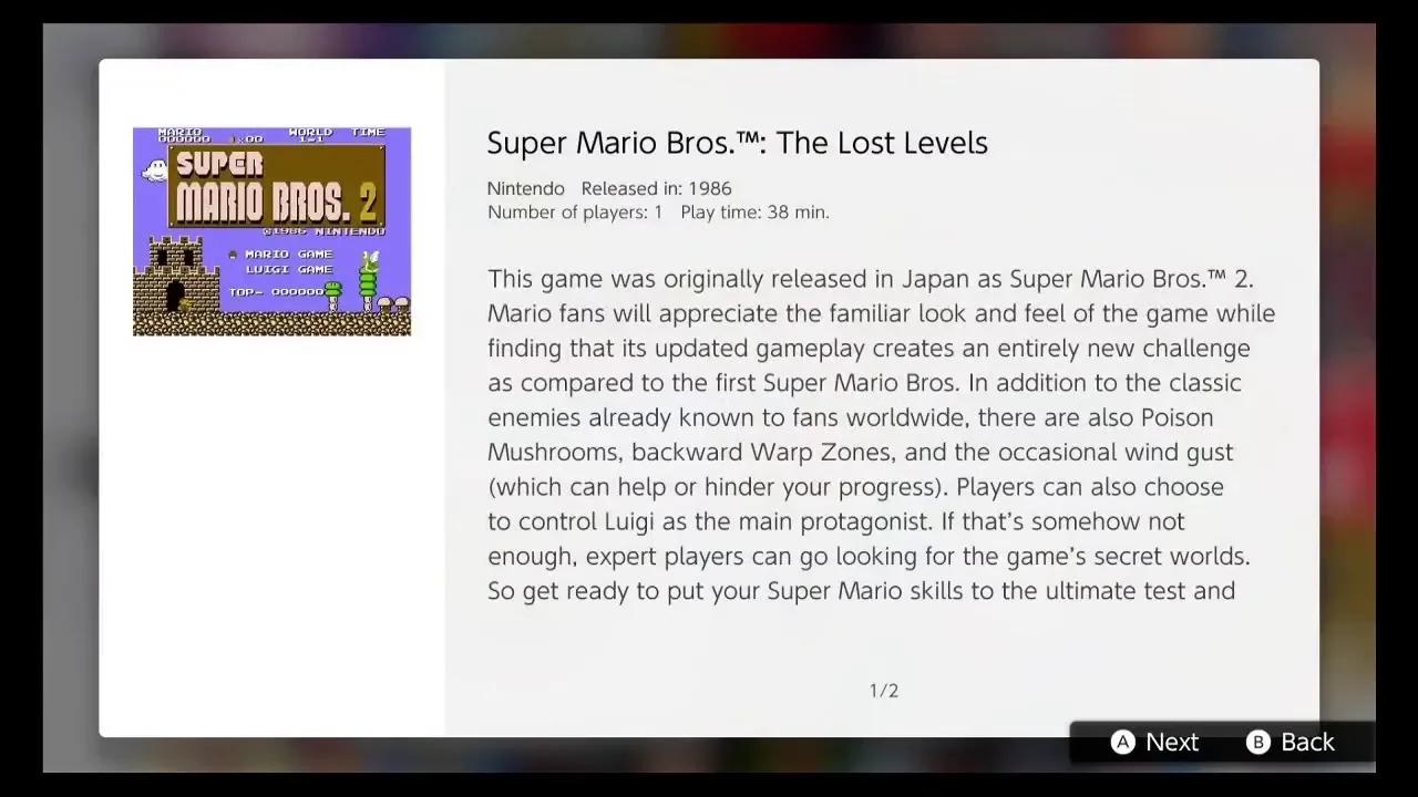 ErikH526 - Nintendo Entertainment System - Super Mario Bros. The Lost ...