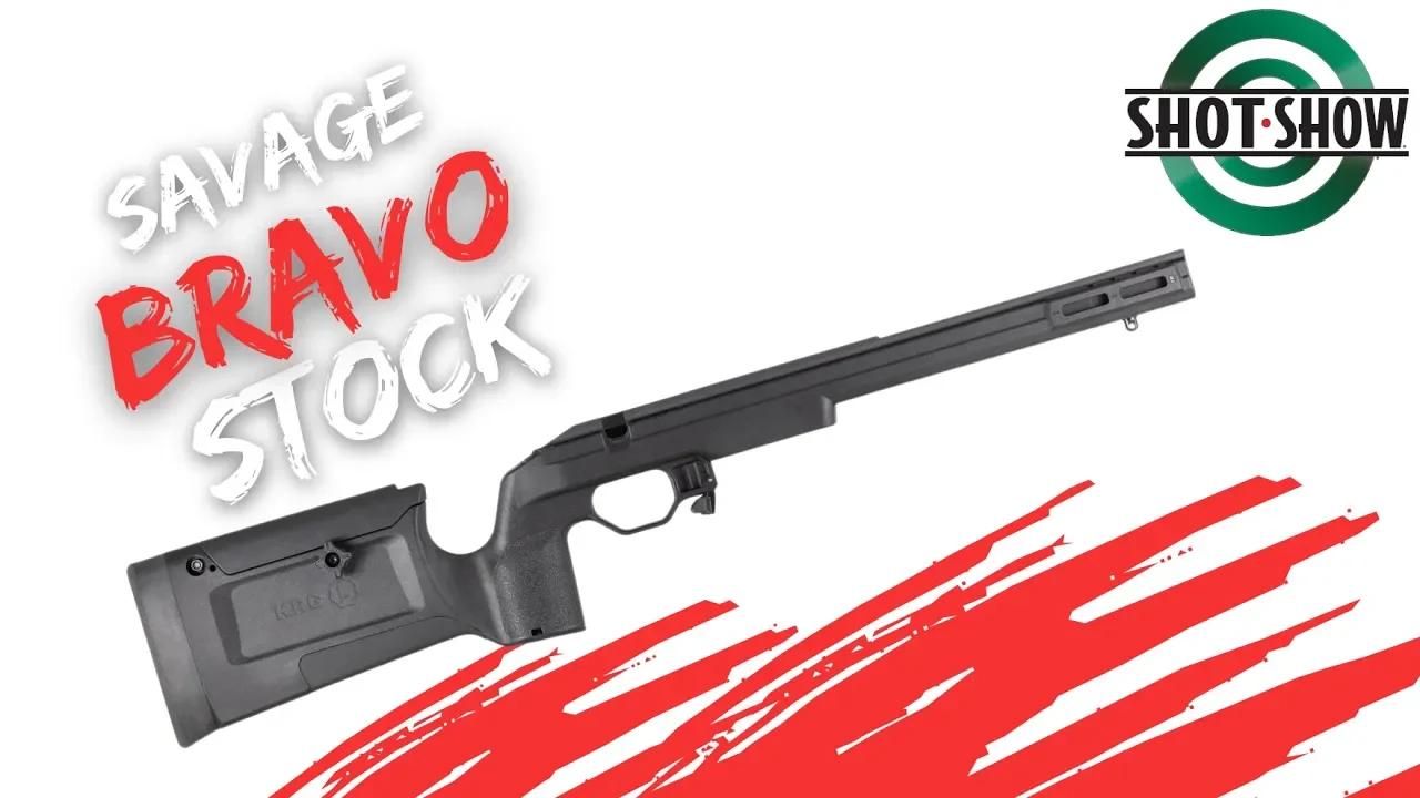 NEW Savage Bravo Stock from KRG