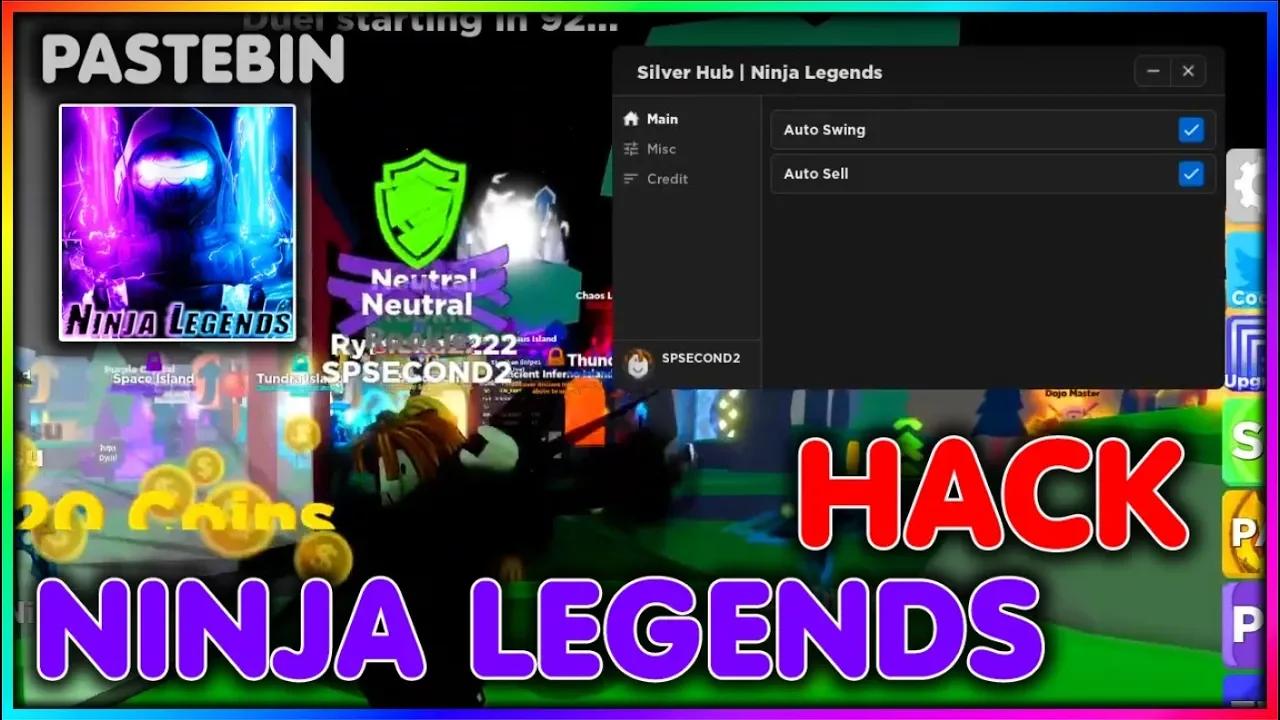 Ninja Legends SCRIPT / HACK | Autofarm, Auto Upgrade, Auto Rebirth ...