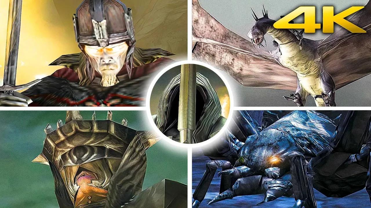 Lord Of The Rings: The Return Of The King - All Bosses | All Boss ...