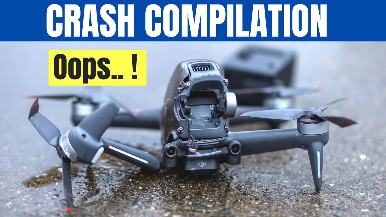 Drone Crash Compilation | One Man vs. Inspire 2, DJI FPV, Mavic Air ...