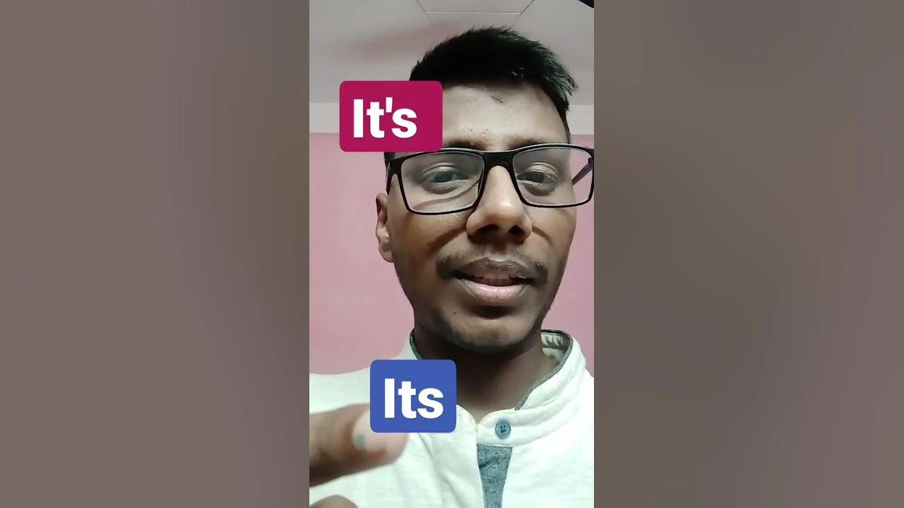 it's and its / confusing words / English vocabulary #englishlearning # ...