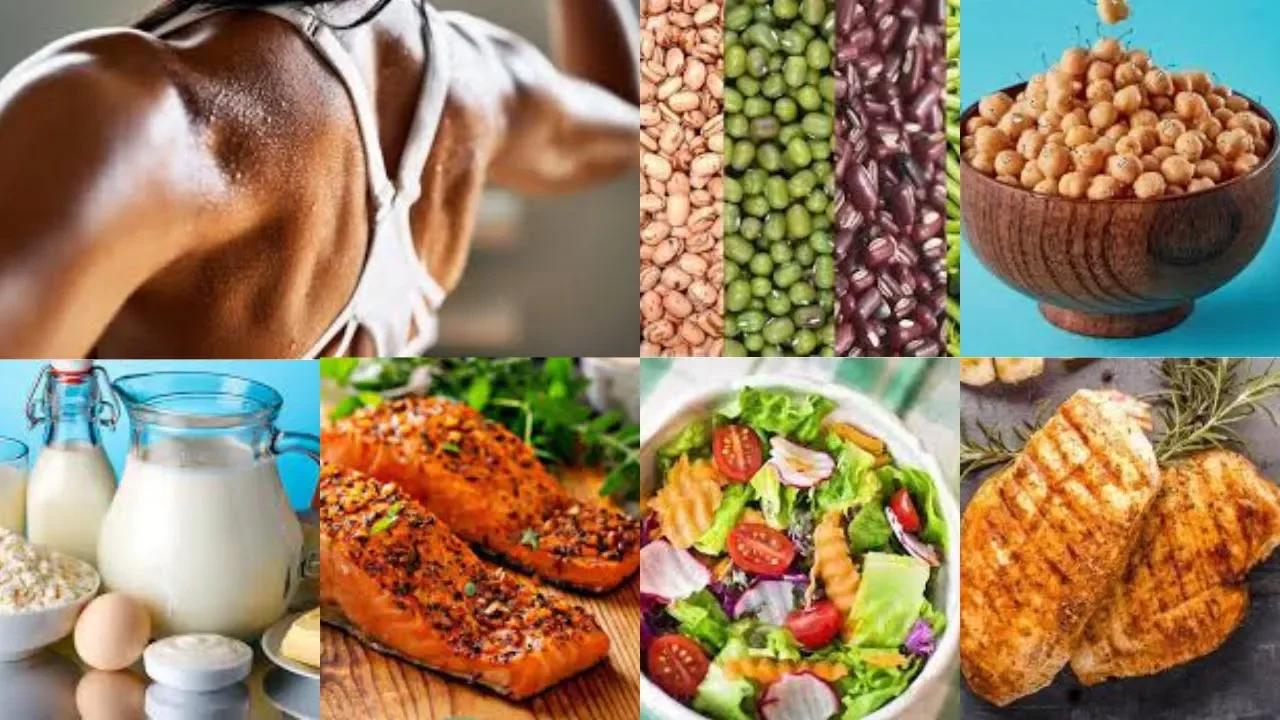 Foods that can help you gain lean muscle mass.