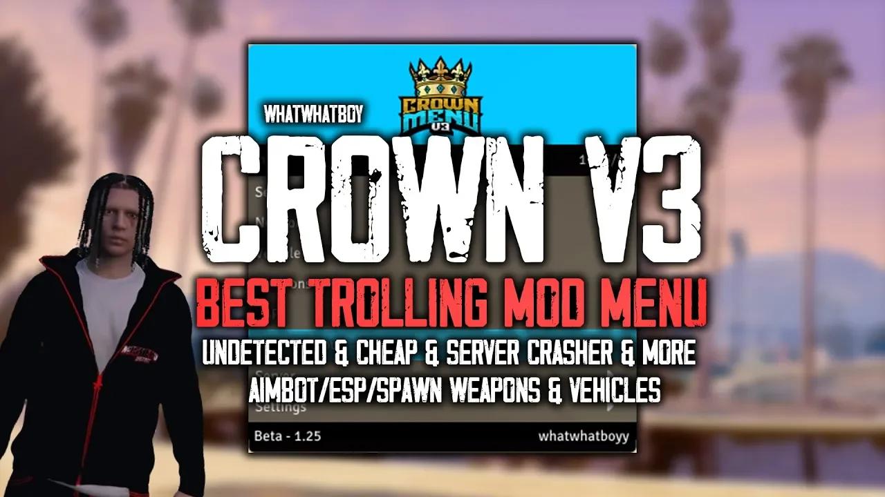 Crown V3 - TROLLING Mod Menu For FiveM & RedEngine // SERVER CRASHER ... Crown V3 - TROLLING Mod Menu For FiveM & RedEngine // SERVER CRASHER ...