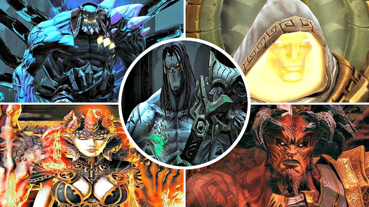 Darksiders 2 PS5 - All Bosses & Ending (All Boss Fights) 4K 60FPS