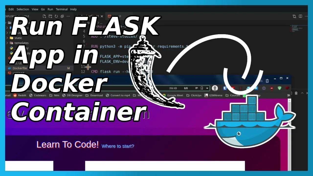 How to Run a Flask App in Docker