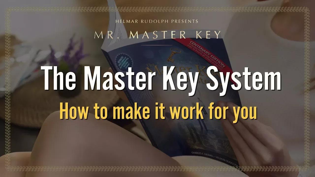 How to make the Master Key System work for you | Helmar Rudolph