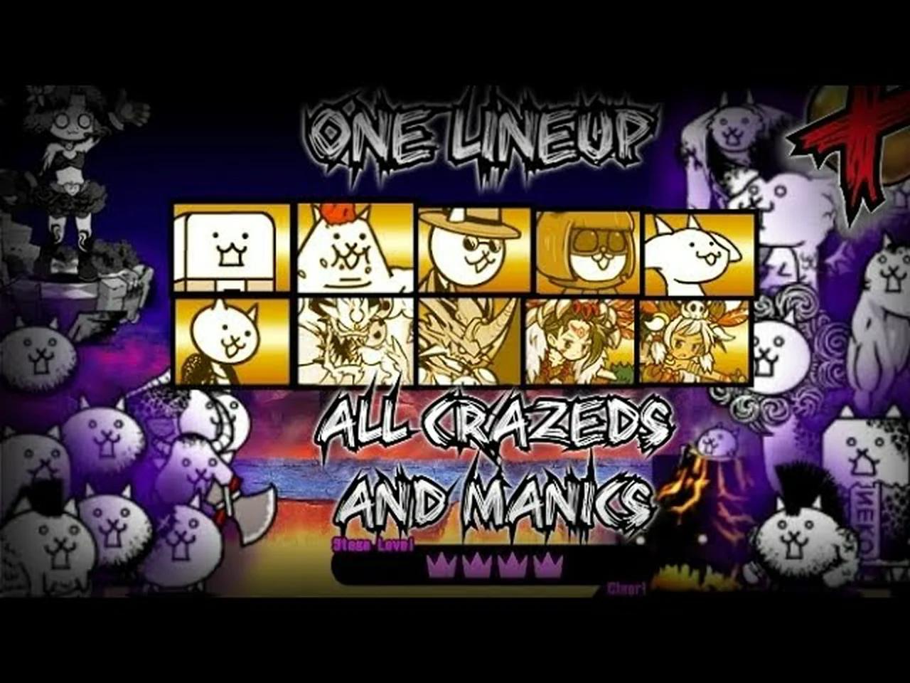 The Battle Cats | One Lineup, All Crazed Cats and Manic Cats (Specials Only)